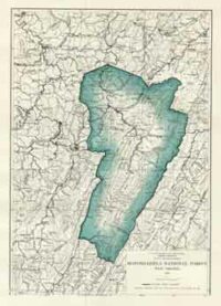 Monongahela National Forest Historic Map and Documents - West Virginia ...