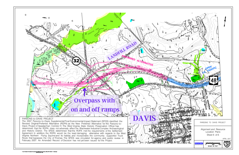 Corridor H Highway. - West Virginia Highlands Conservancy